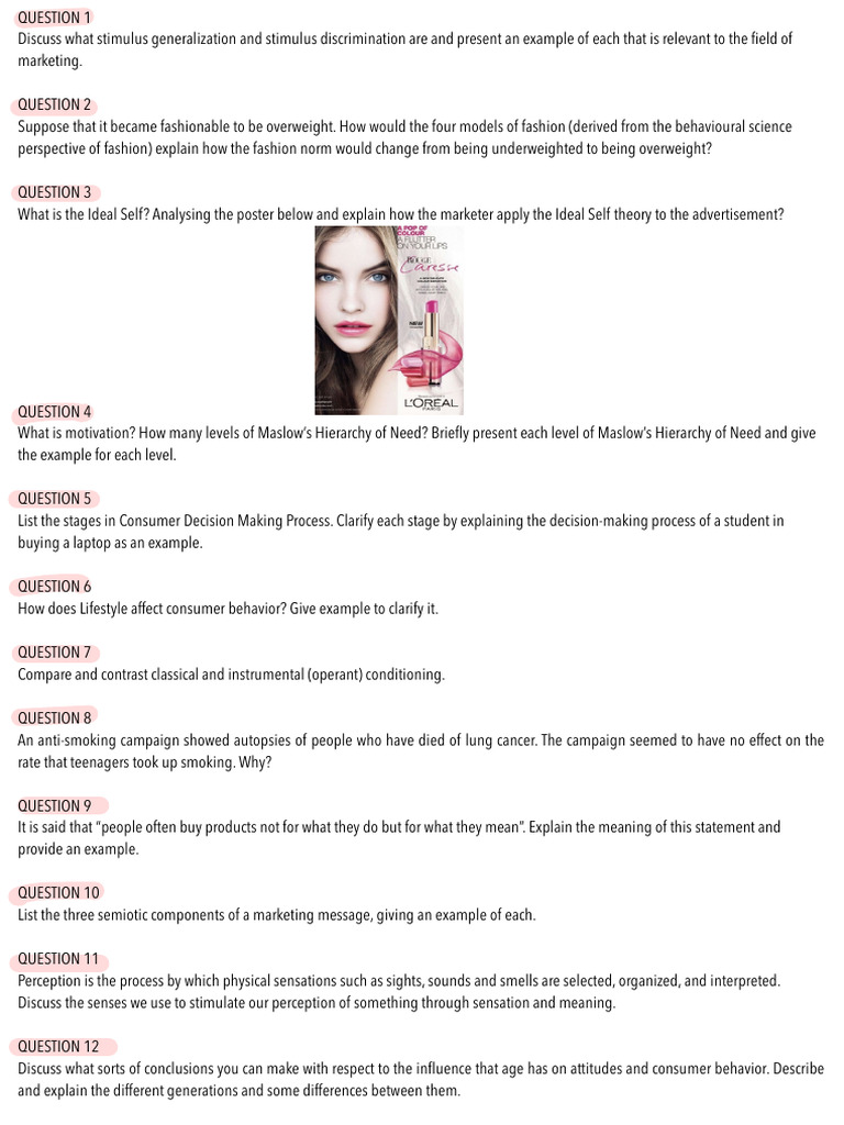 Review-Questions | PDF | Senses | Perception