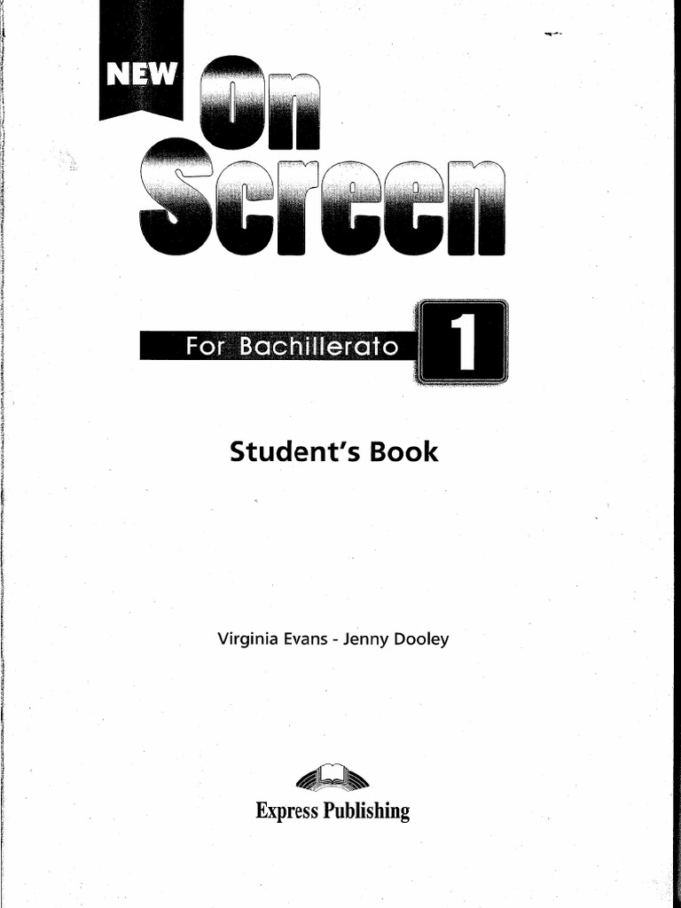 On Screen Student S Book | PDF