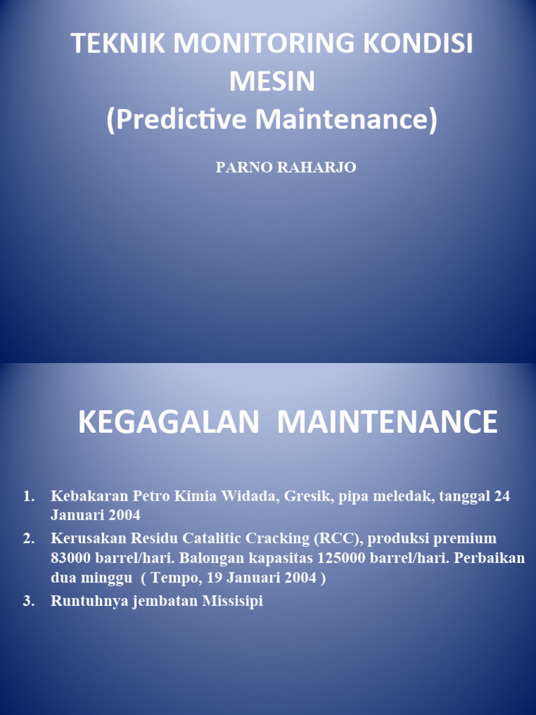 Strategi Maintenance | PDF