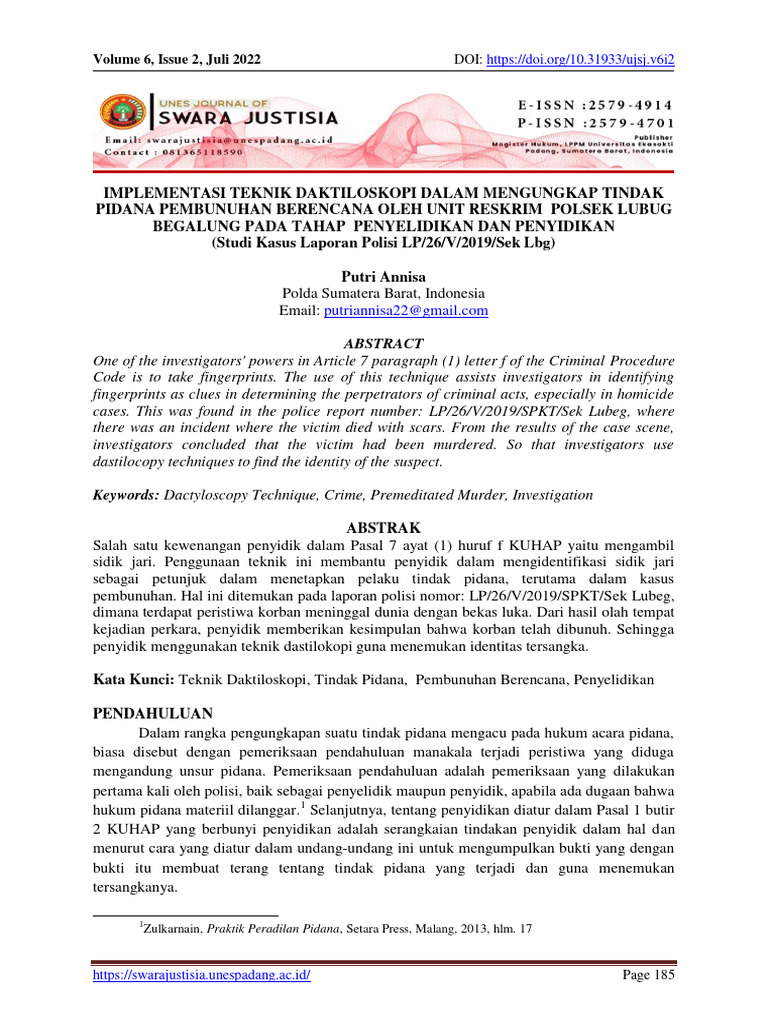 Hermanbakir,+journal+editor,+10 +Artikel+Putri+Annisa | PDF