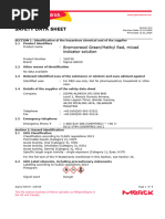 Merck Formaldehyde MSDS | PDF | Toxicity | Dangerous Goods