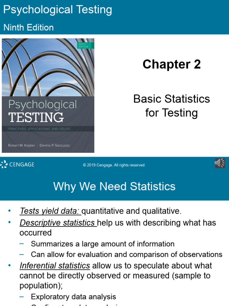 Chapter 2 - Basic Statistics | PDF | Level Of Measurement | Coefficient Of Determination