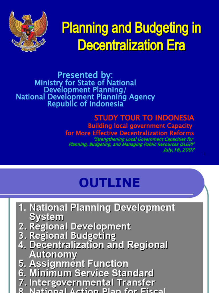 Decentralization and Regional Autonomy | PDF | Governance | Government Budget Balance