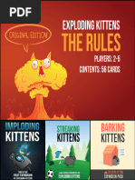 Exploding Kittens Card List Overview | PDF