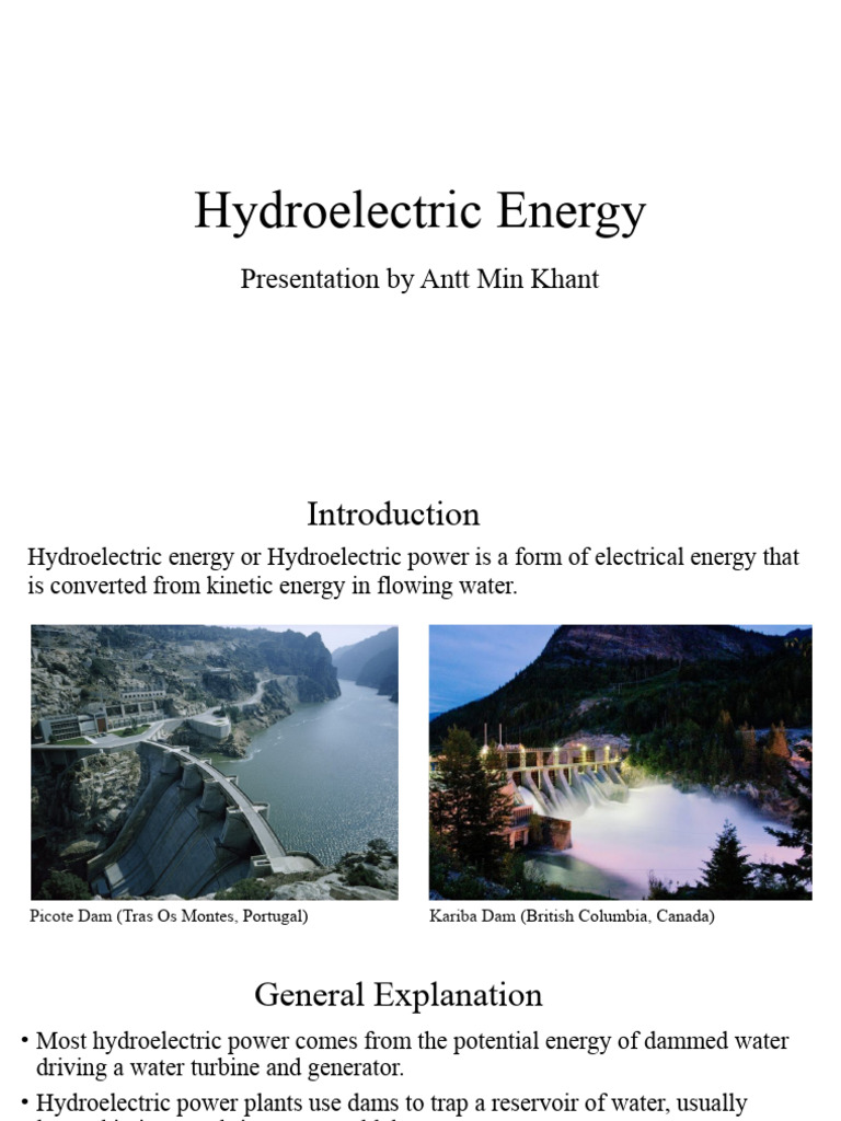 Hydroelectric Energy | PDF