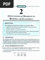 Matrices in Business and Economics Applications | PDF | System Of ...