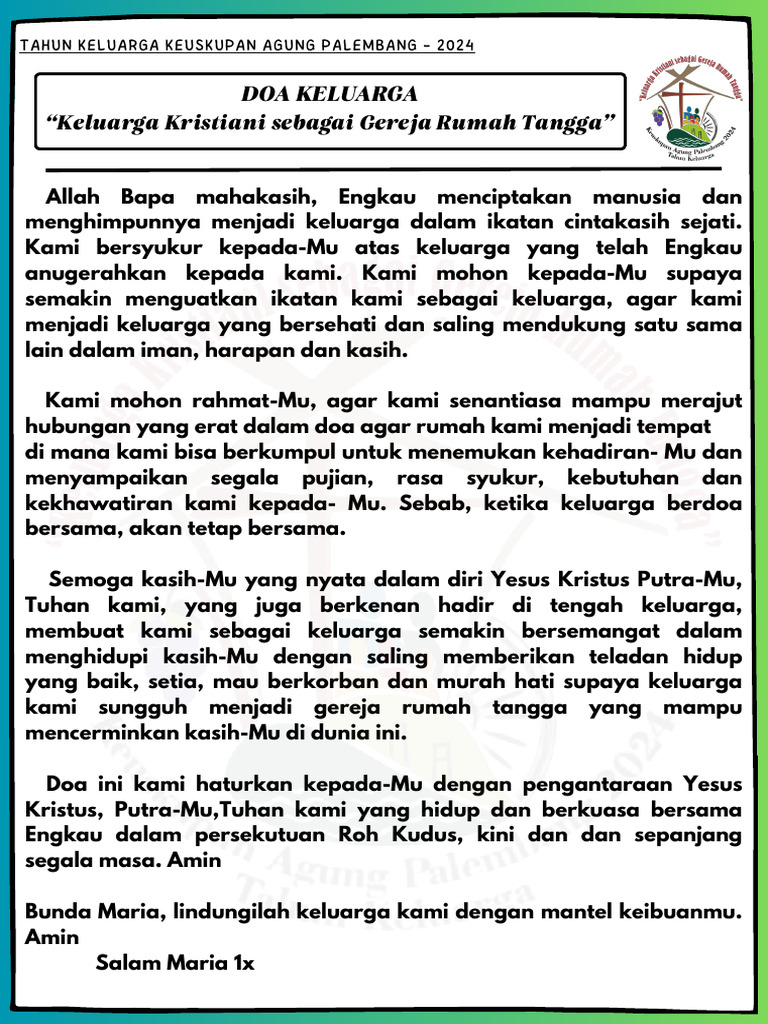 Doa Keluarga Pdf