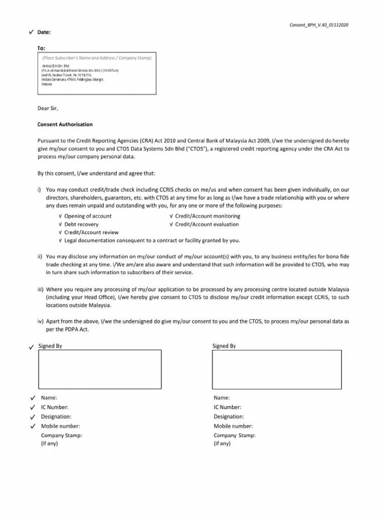 Consent+Form CCRIS V4 | PDF