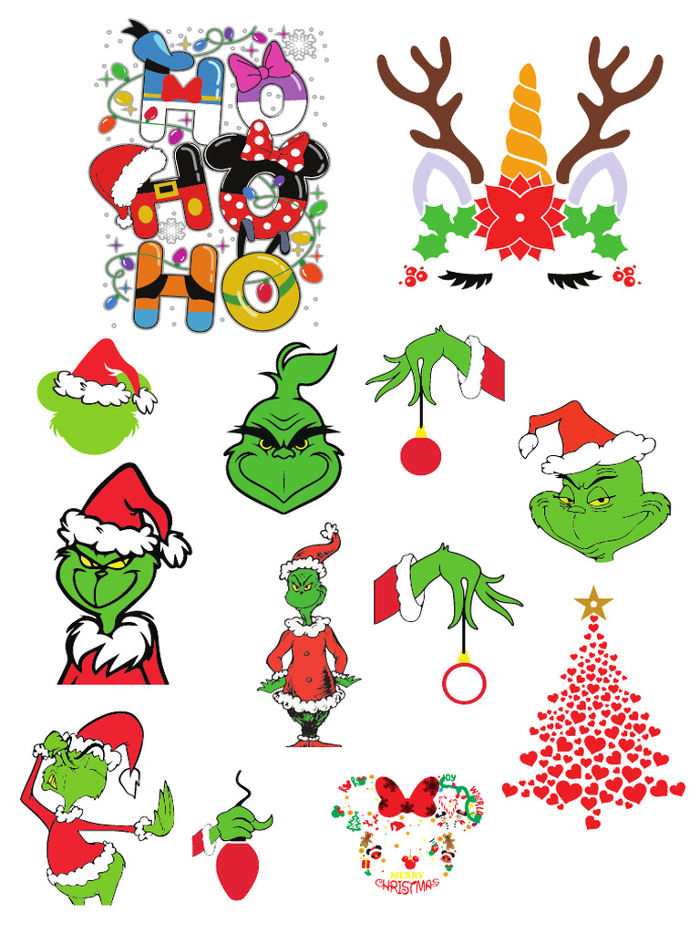 Grinch Navideños Varios | PDF