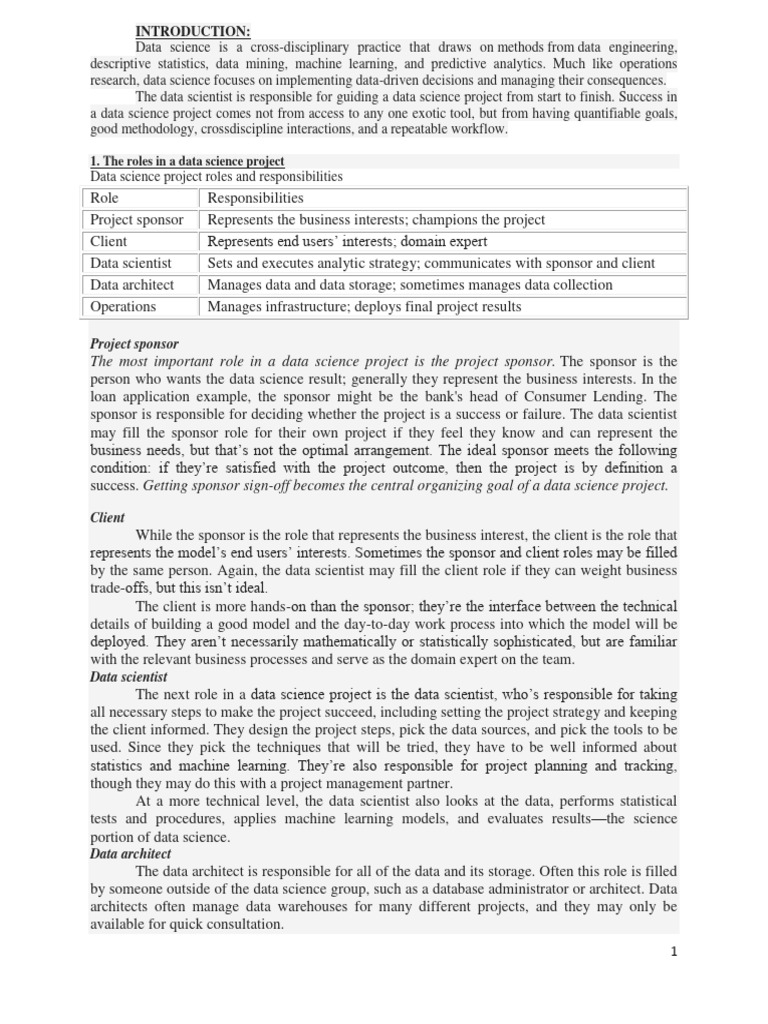 HANDOUT-1 | PDF | Statistical Classification | Data Science