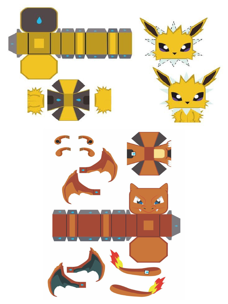 Tugas Papper Craft Pokomon | PDF
