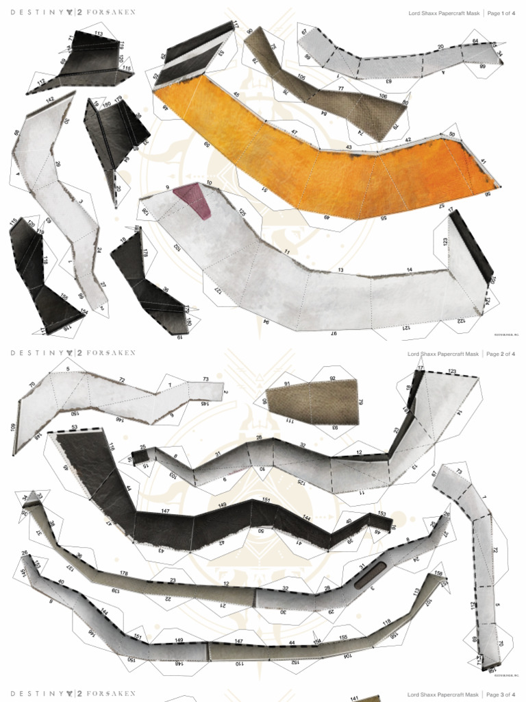 Shaxx Papercraft | PDF