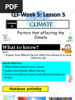 CLIMATE Grade 9 | PDF