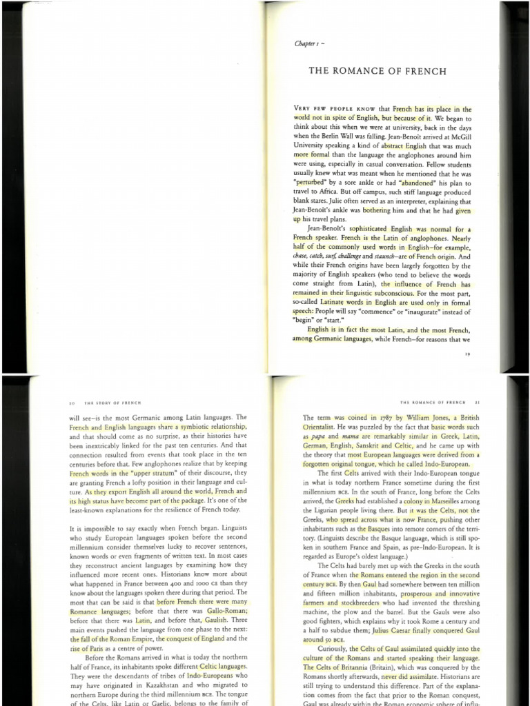 Story of French Ch. 1-2 | PDF