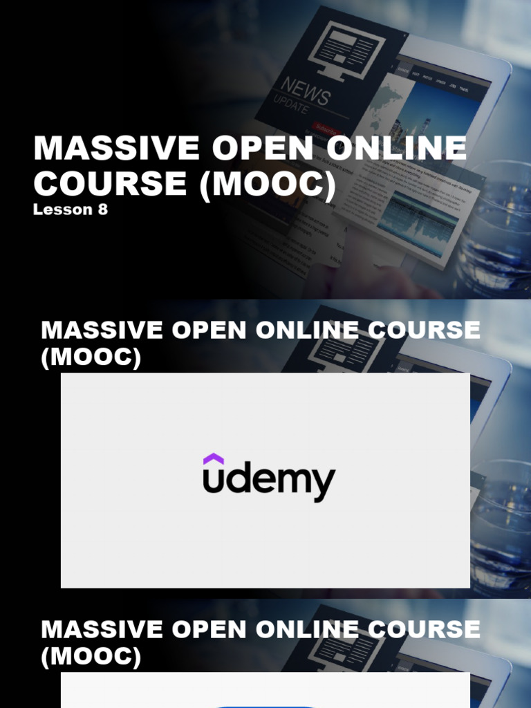 Lesson 8 Mil | PDF | Massive Open Online Course | Educational Technology