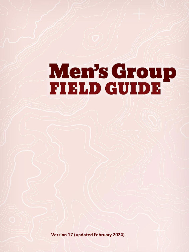 MensGroupFieldGuide v17 2024 | PDF | Feeling | Anger