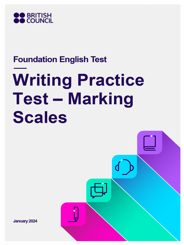 Foundation English Test - Practice Test Answer Key Writing | PDF ...