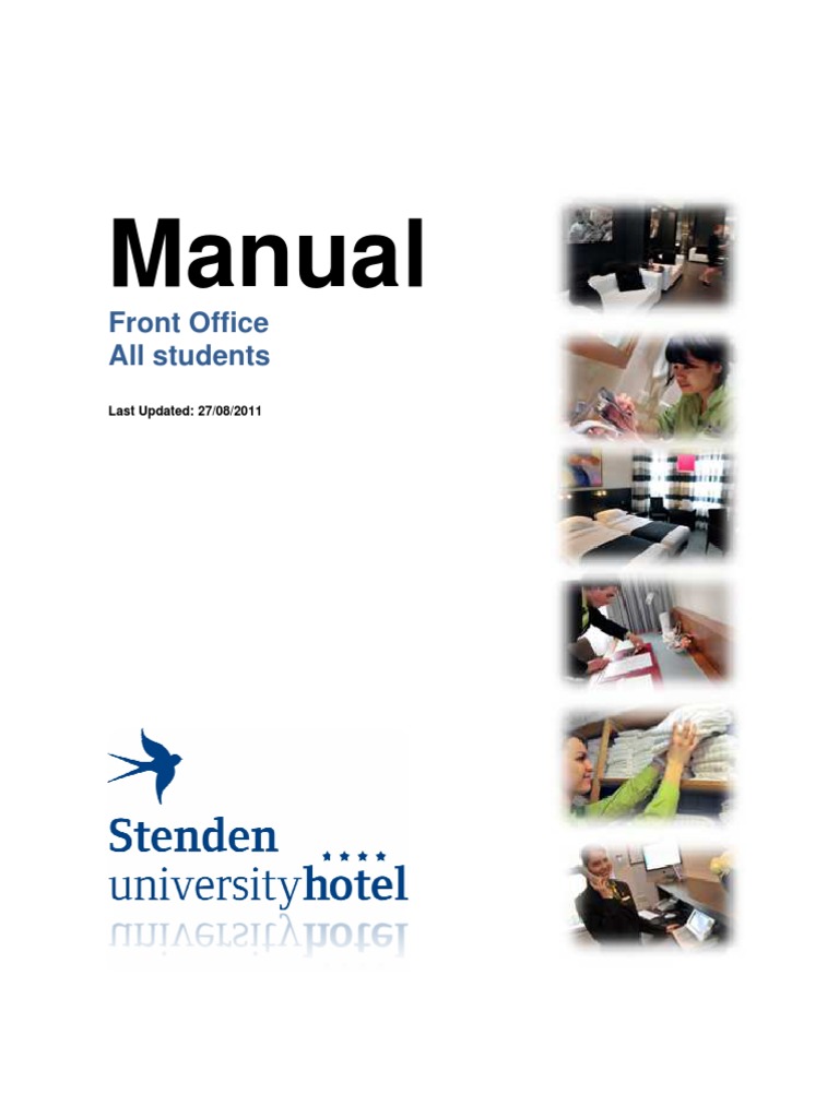 Front Office Training Manual for Students | PDF | Feeling | Competence ...