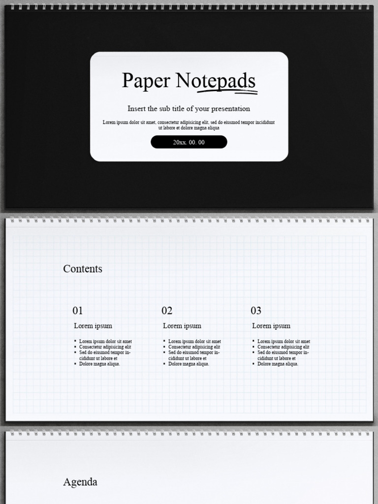 Paper Notepads - PPTMON | PDF
