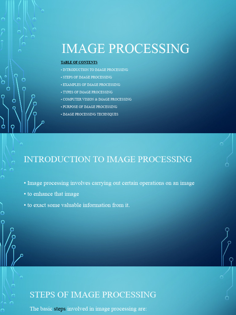 Image Processing | PDF | Computer Vision | Information
