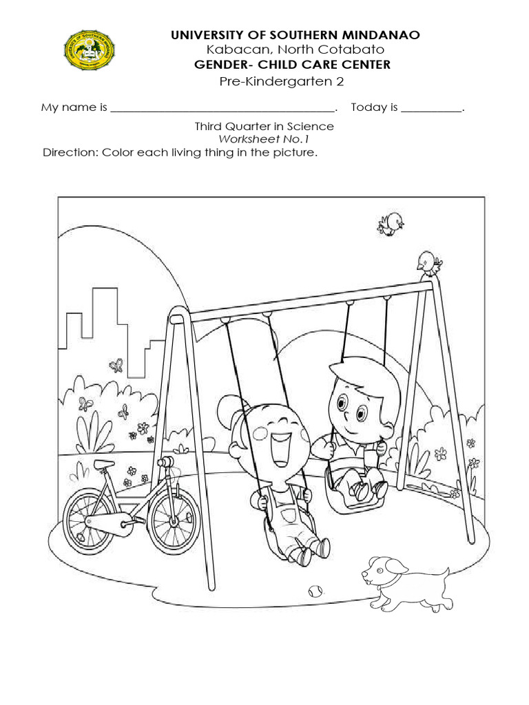 Pre-kinder Garten 2 worksheets | PDF
