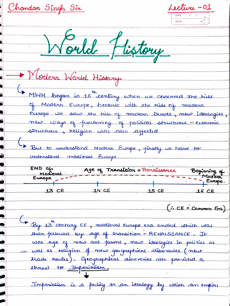 World History CS | PDF