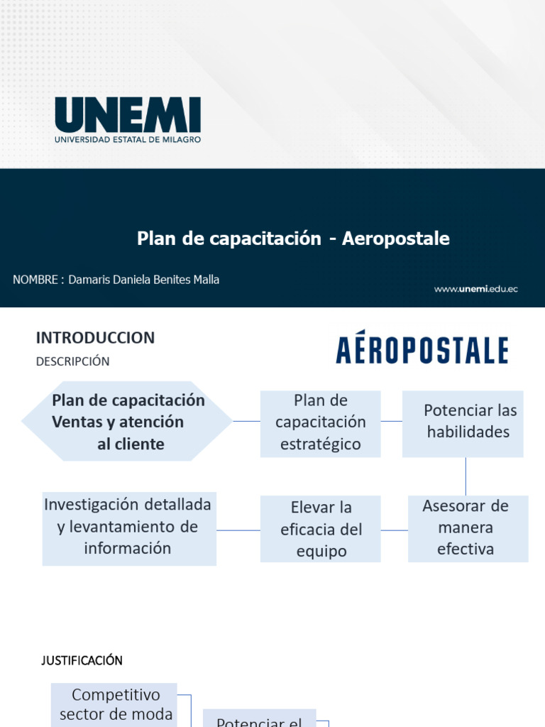 PTT Plan de Capacitación-Damaris Benites | PDF | Servicio al Cliente ...