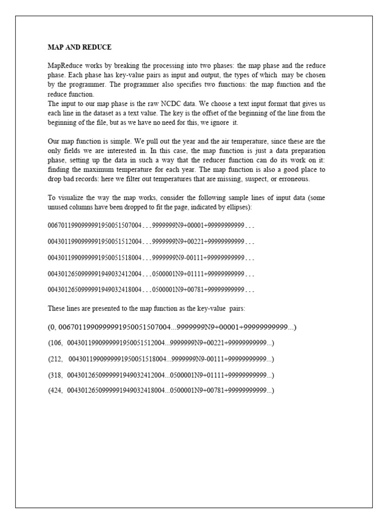 Unit-IV-BDA | PDF | Apache Hadoop | Map Reduce