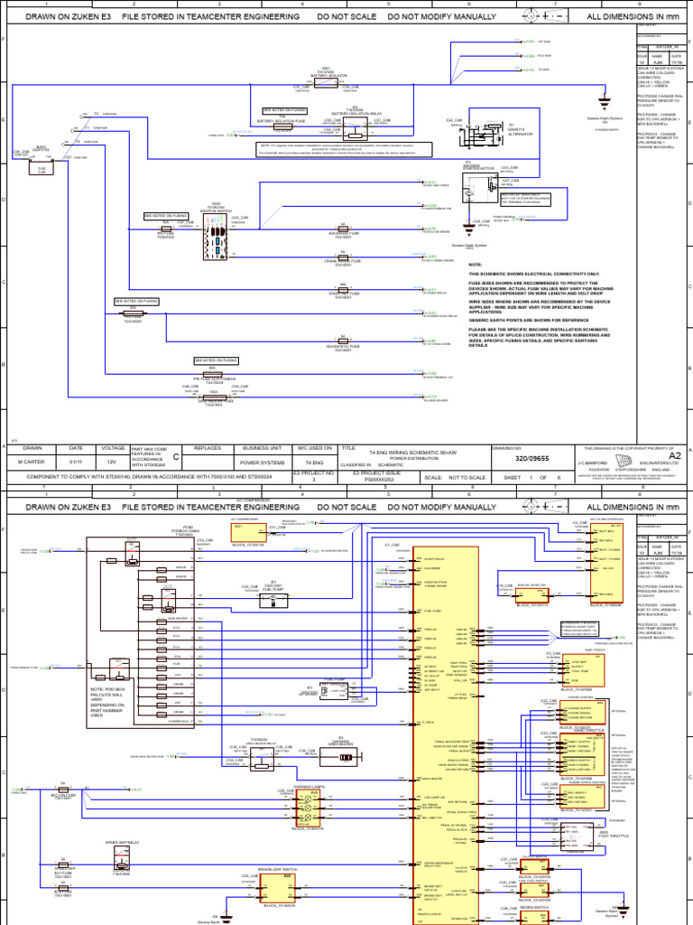 T4 F Electric Circuit | PDF | Fuse (Electrical) | Components