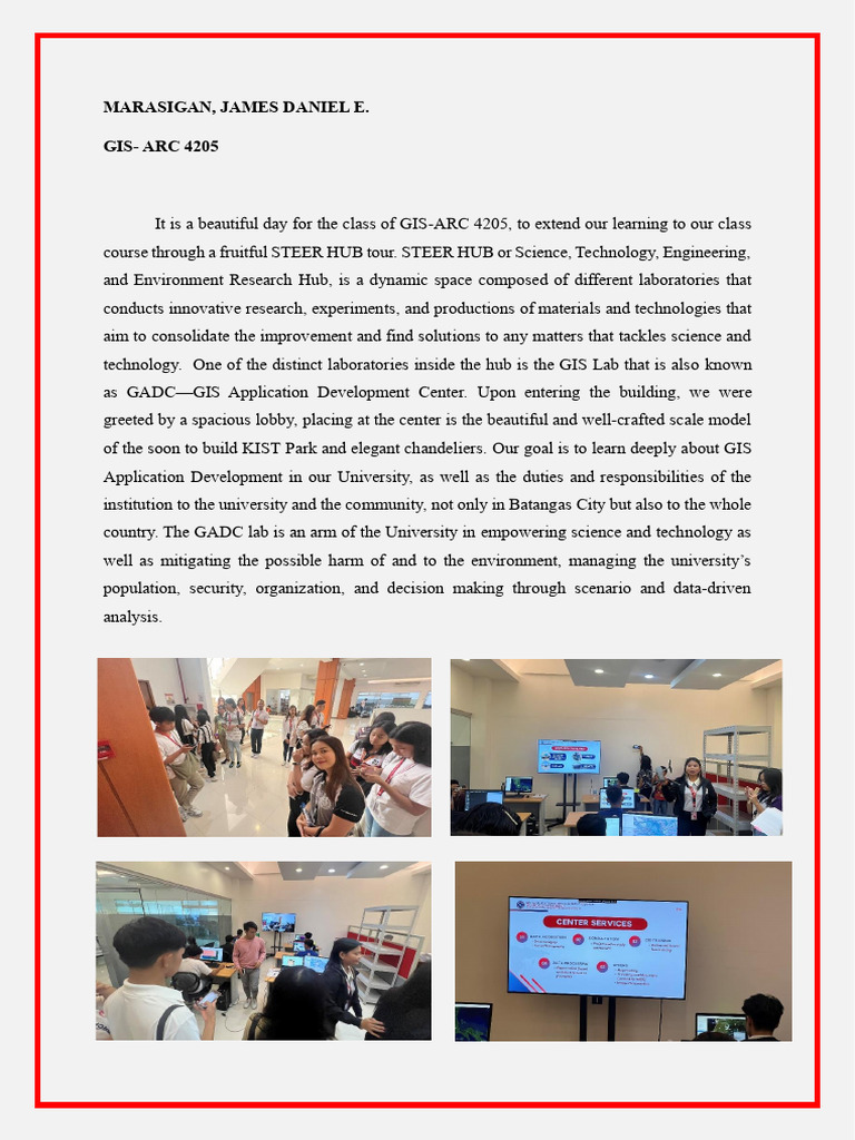 STEER HUB Narrative Report | PDF | Geographic Information System | Laboratories