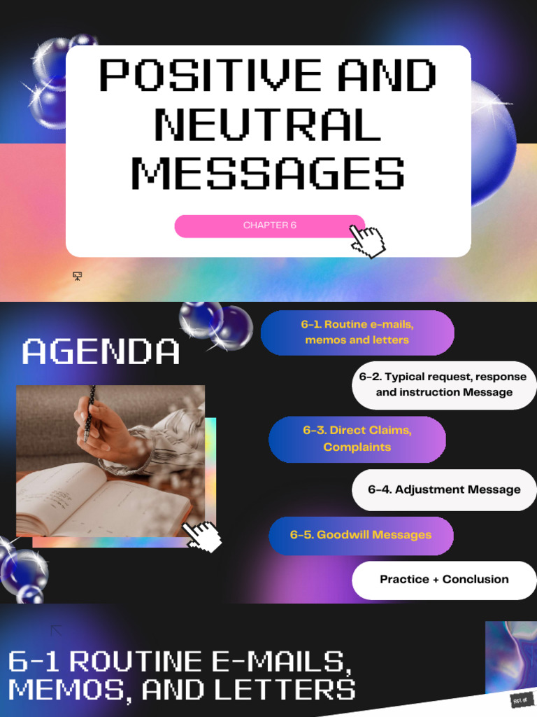 Positive and Neutral Messages (1)_compressed (1) | PDF | Receipt ...