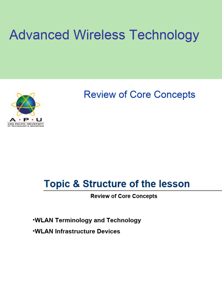 Understanding IBSS in Wireless LANs | PDF | Wireless Lan | Wireless ...