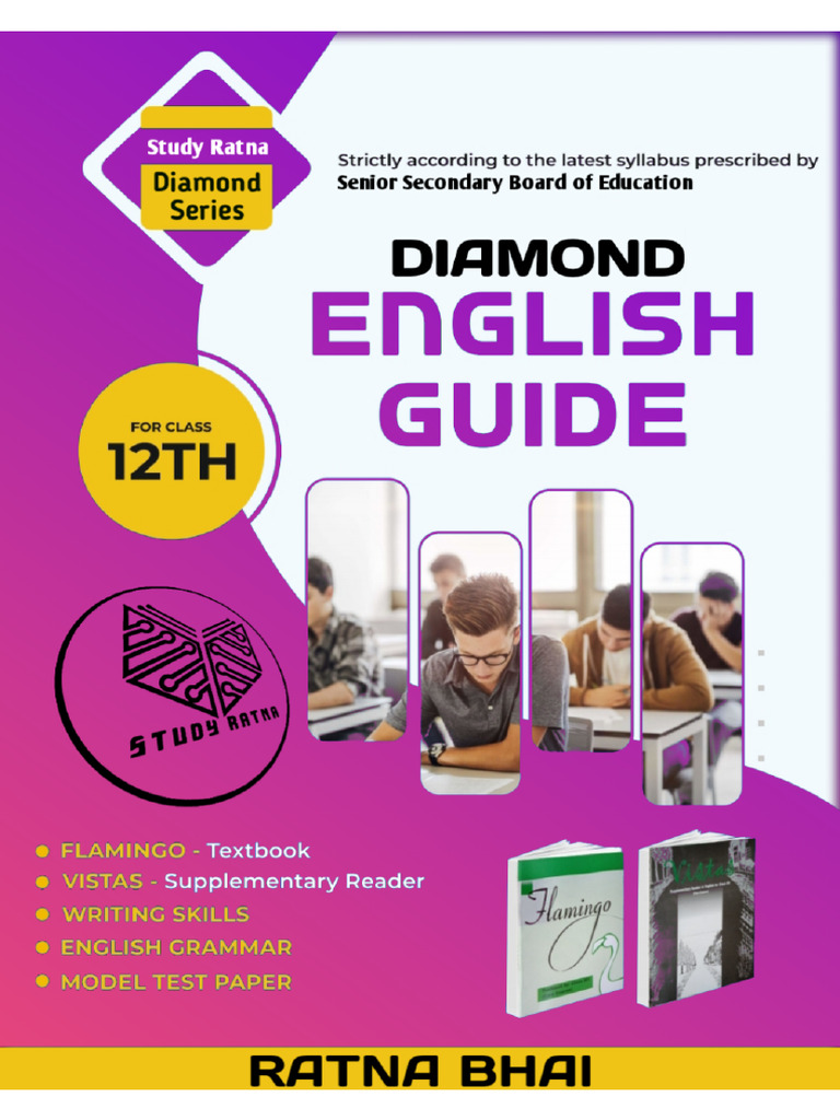 Study Ratna 12th English Guide 2024 | PDF