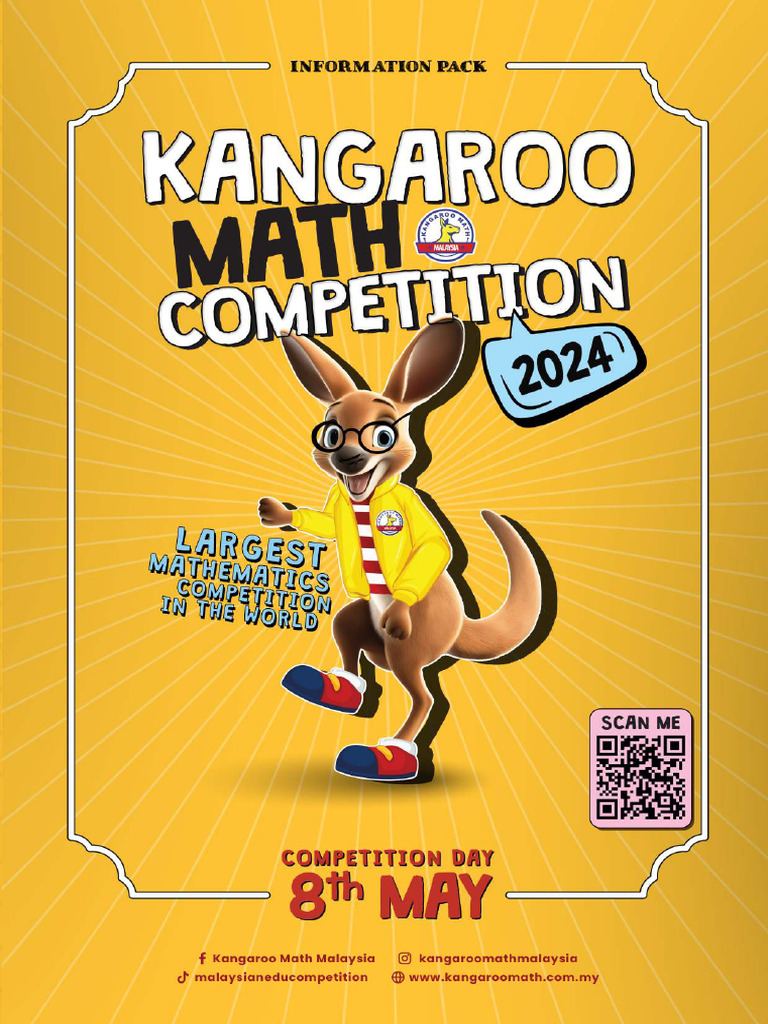 Infopack Kangaroo Math 2024 Feb | PDF