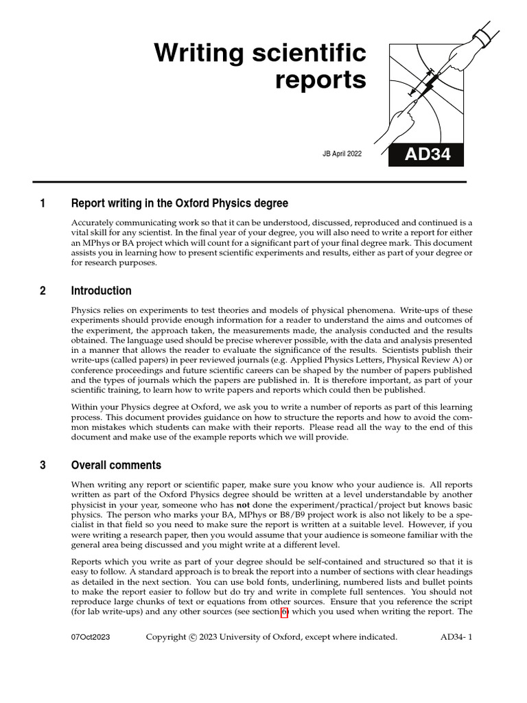 AD34 | PDF | Experiment | Data