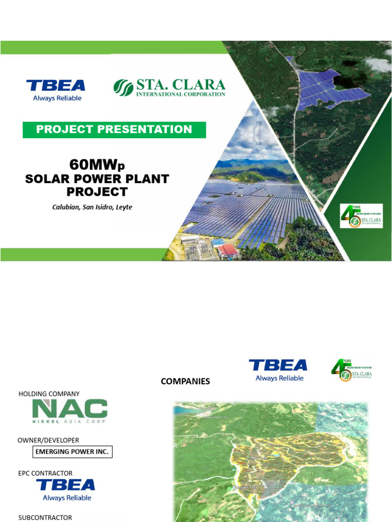 TBEA Solar Project Pre-Kick Off | PDF | Physical Quantities | Renewable ...