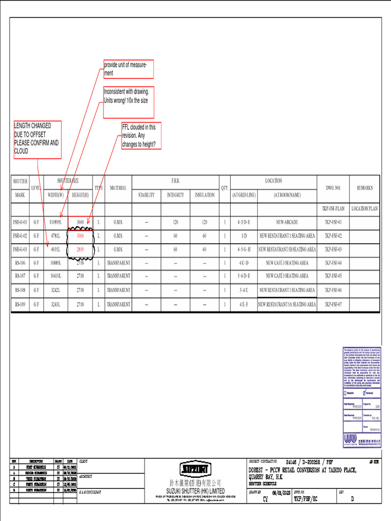 Suzuki Shutter Installation Details | PDF