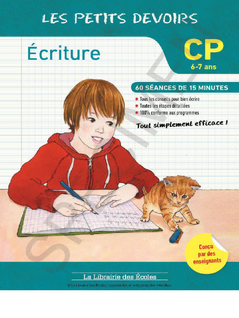 Les Petits Devoirs - Ecriture CP | PDF