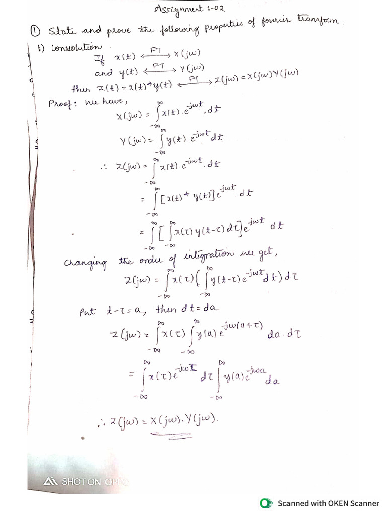 Signal Assignment Pdf 7734