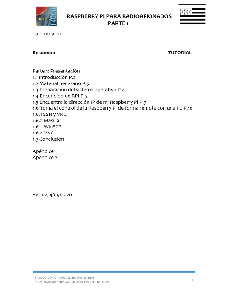 raspberry_tutorial1_espanol-fusionado | PDF | Raspberry Pi | Hardware ...