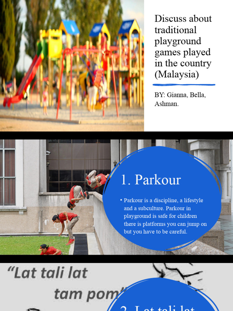 Malaysian Playground Games | PDF
