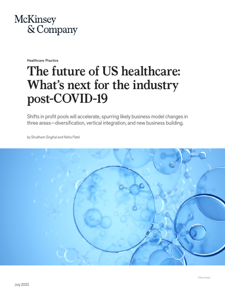 The Future of Us Healthcare Whats Next For The Industry Post Covid 19 ...