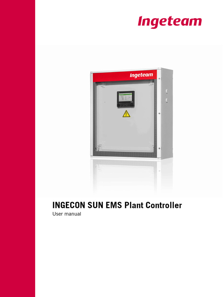 INGECON SUN EMS Plant Controller - User Manual EN (ABP2011IQE02 - C ...