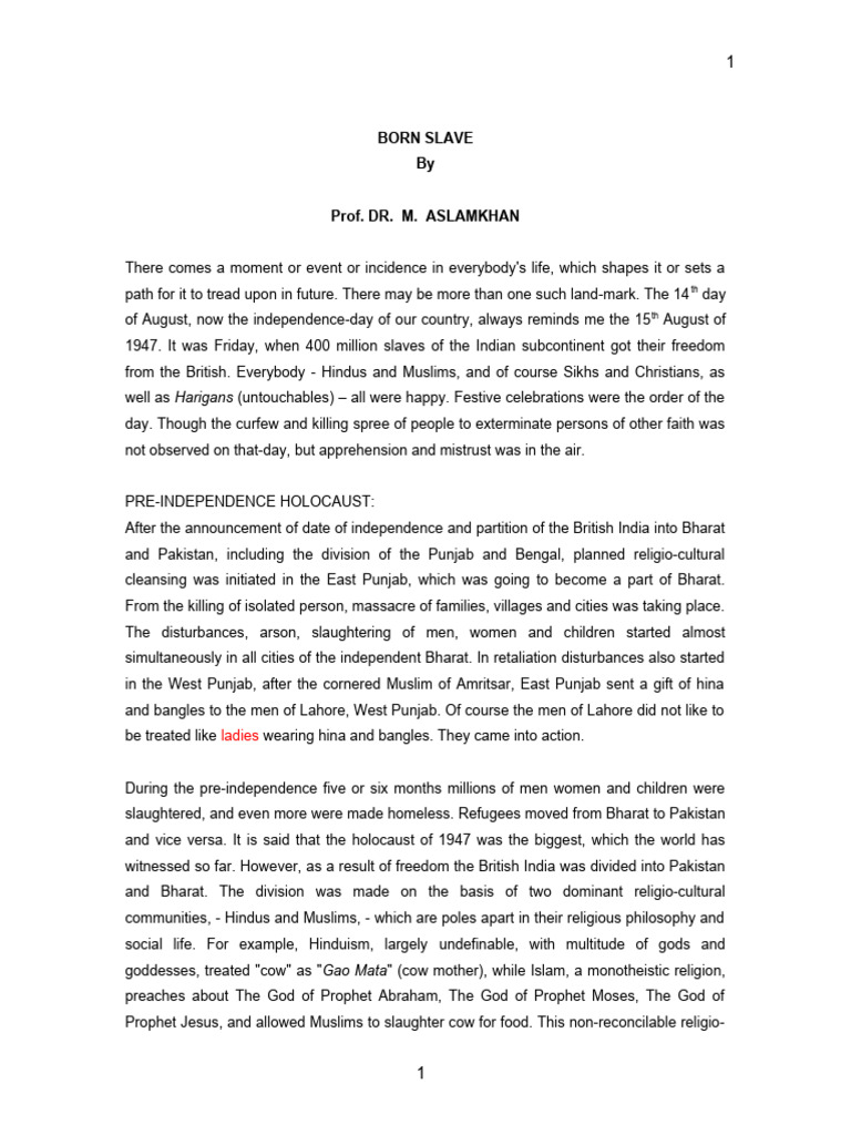 Born Slave | Download Free PDF | Deities