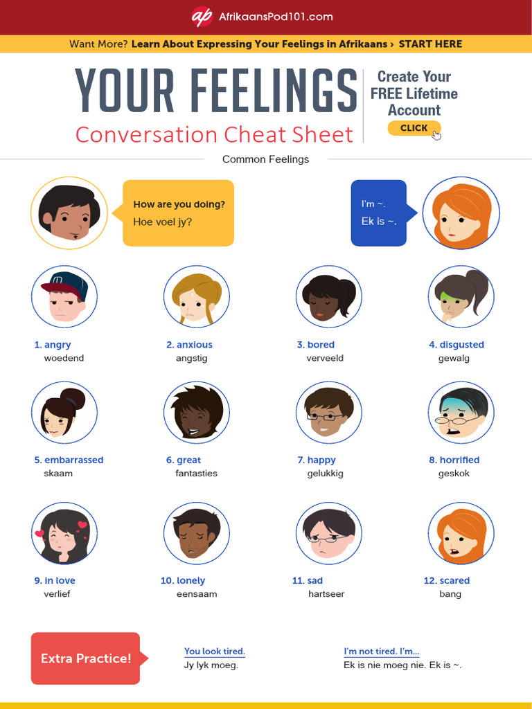 Feelings Afrikaans | PDF