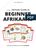 Numbers in Afrikaans 1 To 10 | PDF