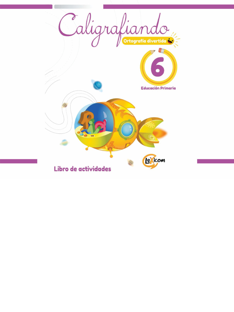 6º Caligrafiando Lexicom | PDF | Cocina, comidas y vino