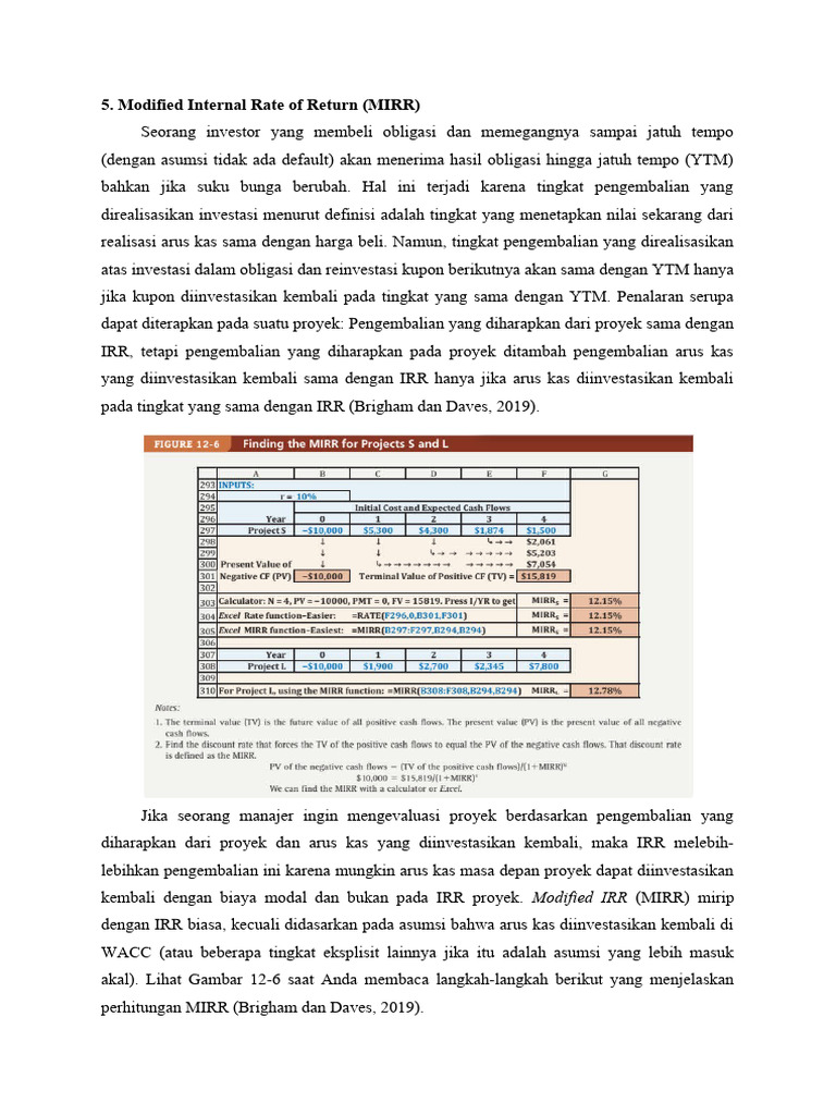 5-8 Makalah MIRR-PI-payback-different Method | PDF