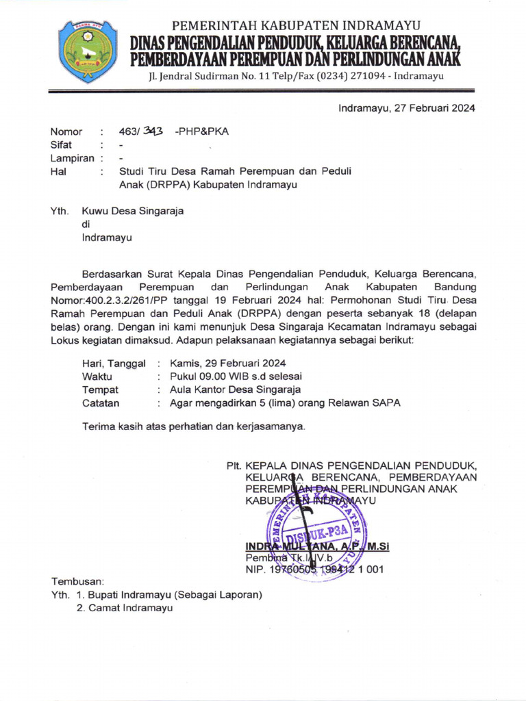 Studi Tiru Drppa | PDF