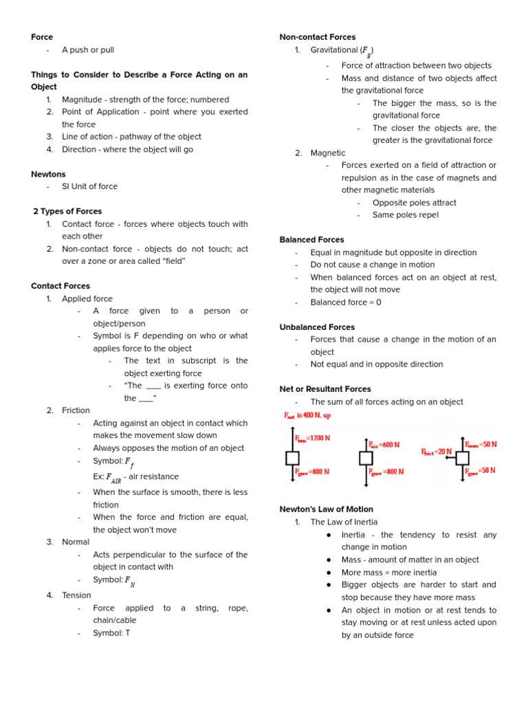 1stQA Science | PDF | Force | Refraction